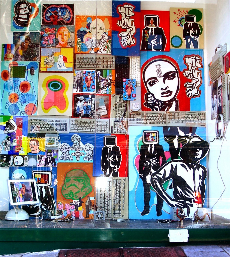 Street Art Behind Glass: Artist Ryan Seslow | Brooklyn Street Art