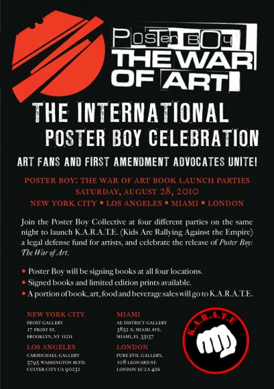 Poster Boy: “The War Of Art” Book Launch. NYC. Miami. Culver City ...