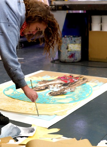 Black Rat “Print Making Today”, New Swoon Print and ROA Installation ...