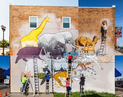 Broken Crow Knock Out 4 New Murals for “The Bigger Picture” in St. Paul ...