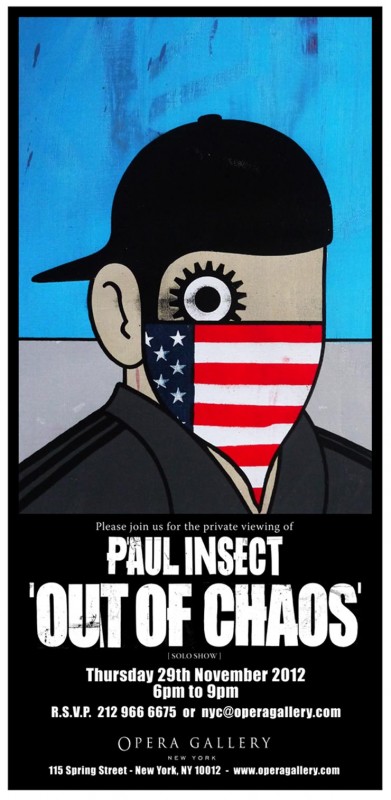 Opera Gallery Presents: Paul Insect “Out of Chaos” Solo Exhibition ...