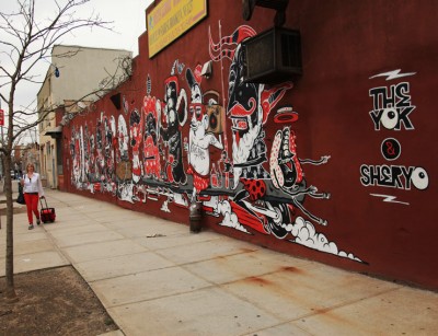 Sheryo and The Yok, Pipe Dreams and Road Trips | Brooklyn Street Art