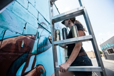 Sarah C. Rutherford Flies High at Wall\Therapy | Brooklyn Street Art