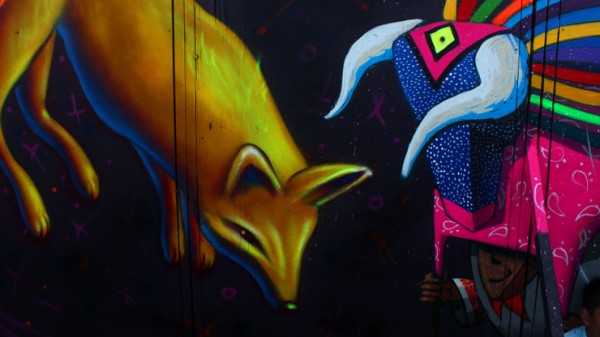 Spaik and Libre Collabo Mural in Mexico City | Brooklyn Street Art