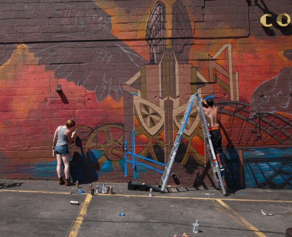 Sarah Rutherford and Mr. PRVRT “From the Ruins” in Rochester | Brooklyn ...