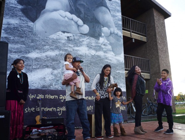 Chip Thomas’ New Mural, Indigenous People, and #NoDAPL | Brooklyn ...