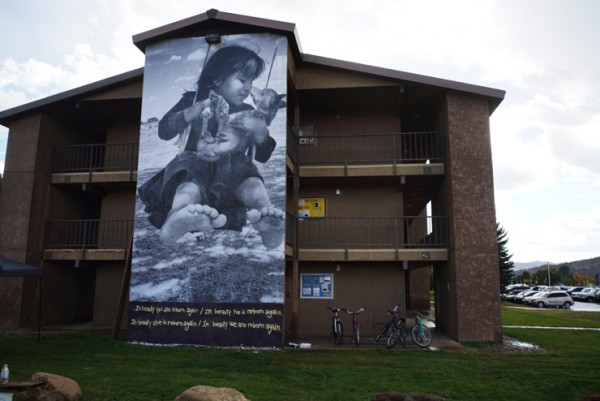 Chip Thomas’ New Mural, Indigenous People, and #NoDAPL | Brooklyn ...