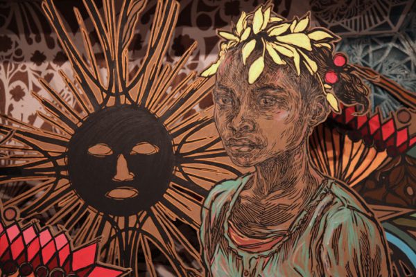 Swoon “To Accompany Something Invisible” : Brooklyn Street Art