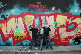 1UP Crew Hits Front of Urban Nation in Berlin | Brooklyn Street Art