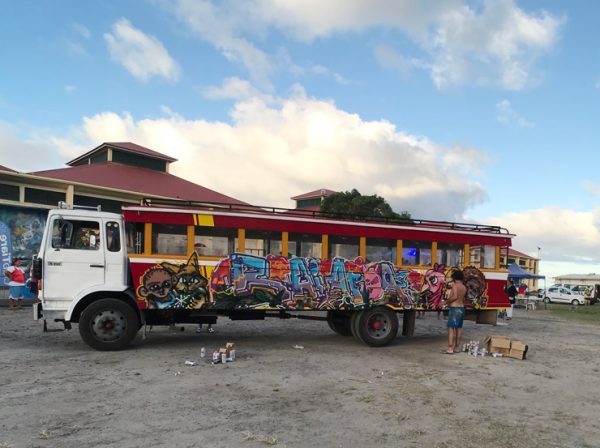 The Painted Buses of Raiatea and Bora Bora – French Polynesia ...