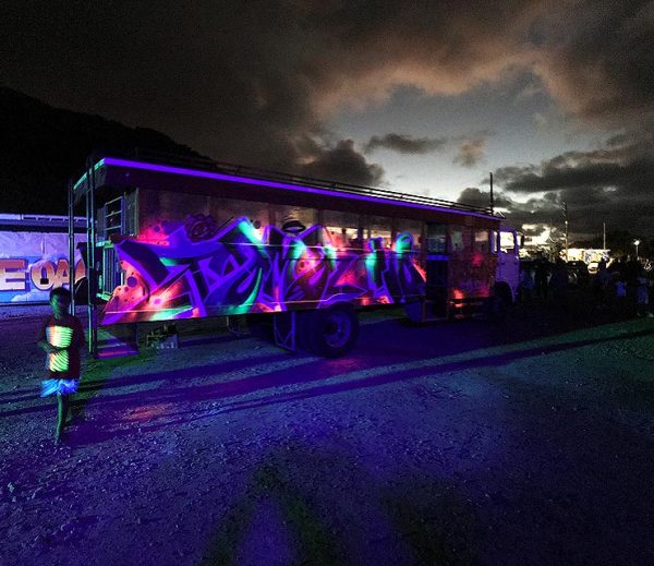 The Painted Buses of Raiatea and Bora Bora – French Polynesia ...