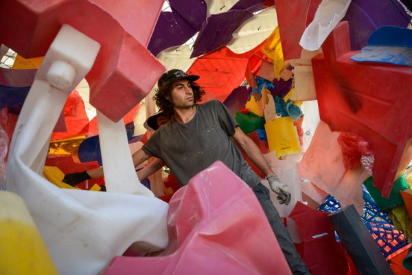 “Trashplant” in Tenerife Corralls Trash and Welds New Life : Process ...