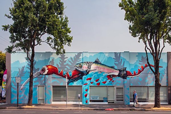 Scenes from Eugene: Murals of the 20x21EUG Festival in Oregon ...