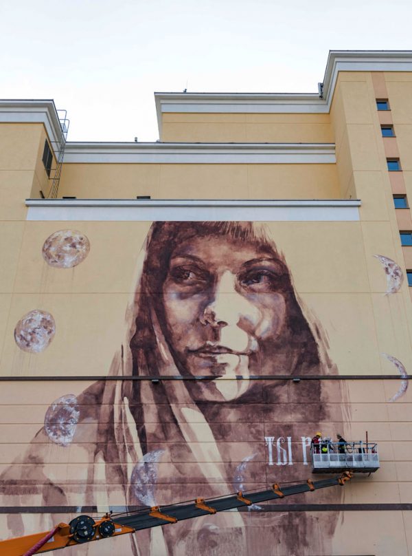 Faith XLVII and “The Sacred Feminine” in Moscow | Brooklyn Street Art