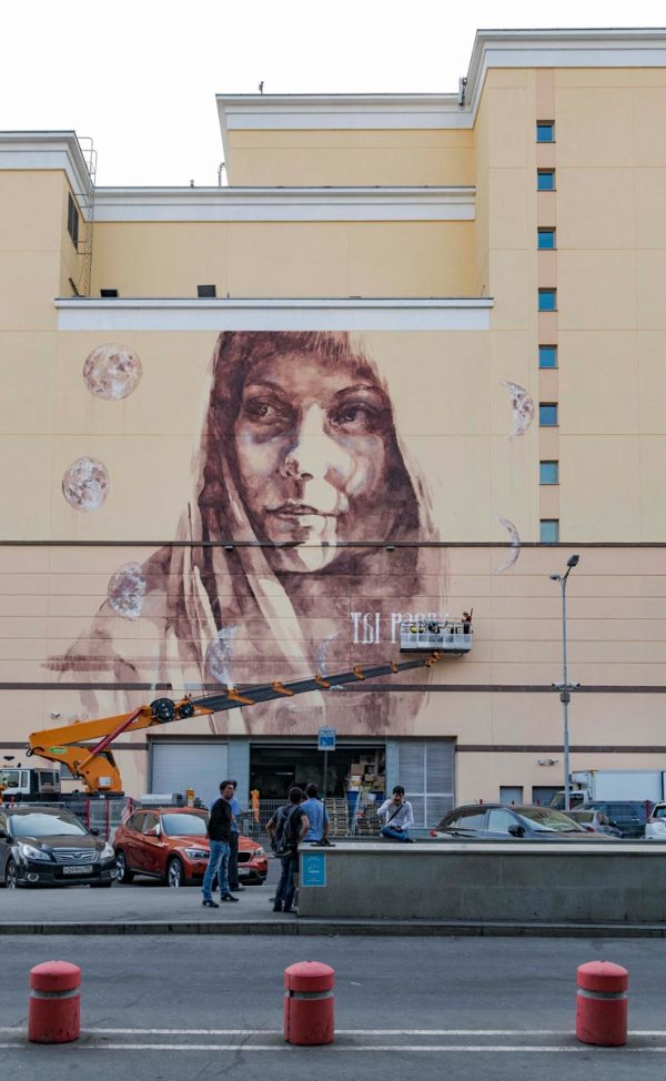 Faith XLVII and “The Sacred Feminine” in Moscow | Brooklyn Street Art