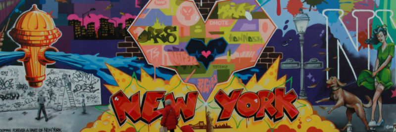 Mural Kings Tats Cru At The Houston/Bowery Wall | Brooklyn Street Art