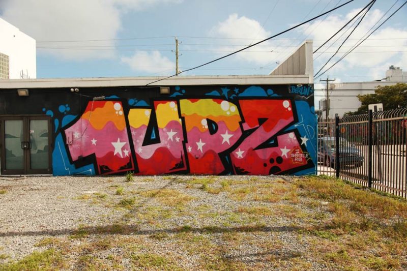 1UP Crew Represents in Wynwood, Miami | Brooklyn Street Art