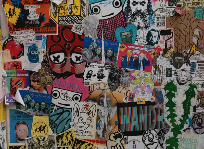 Stickers: One Quick Slap And You Are Done! | Brooklyn Street Art