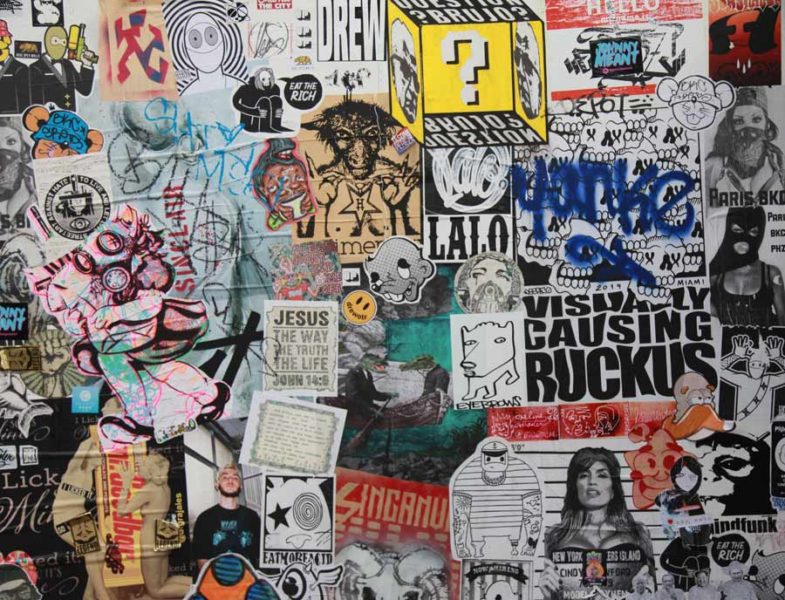 Stickers: One Quick Slap And You Are Done! | Brooklyn Street Art