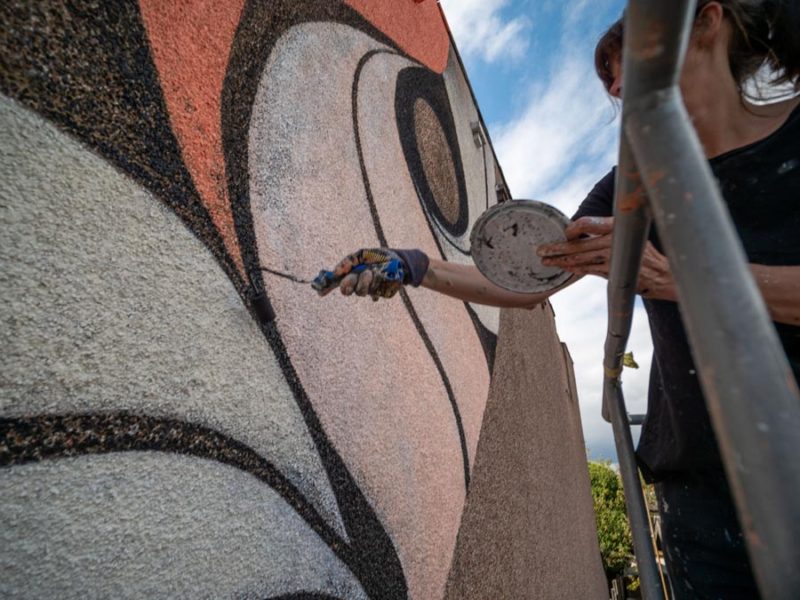 Lucy McLauchlan Naturally in London | Brooklyn Street Art