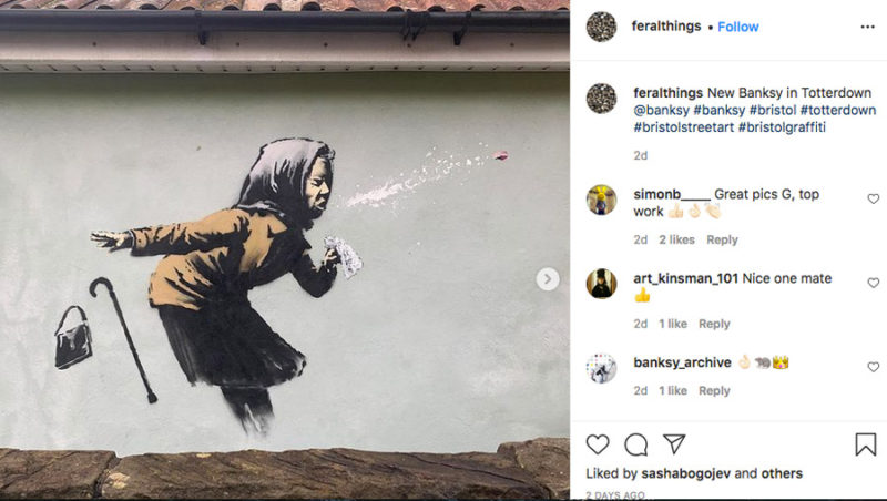 Banksy: Aachoo!! | Brooklyn Street Art