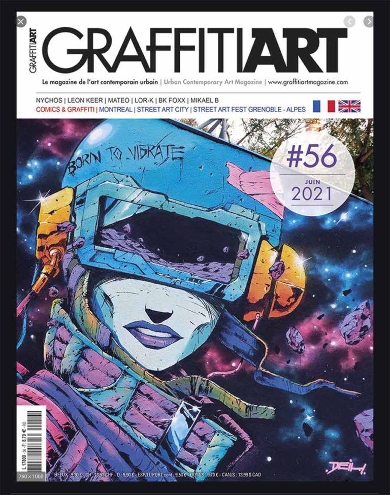 BSA Interviewed in Graffiti Art Magazine Issue #56 About Exhibition ...