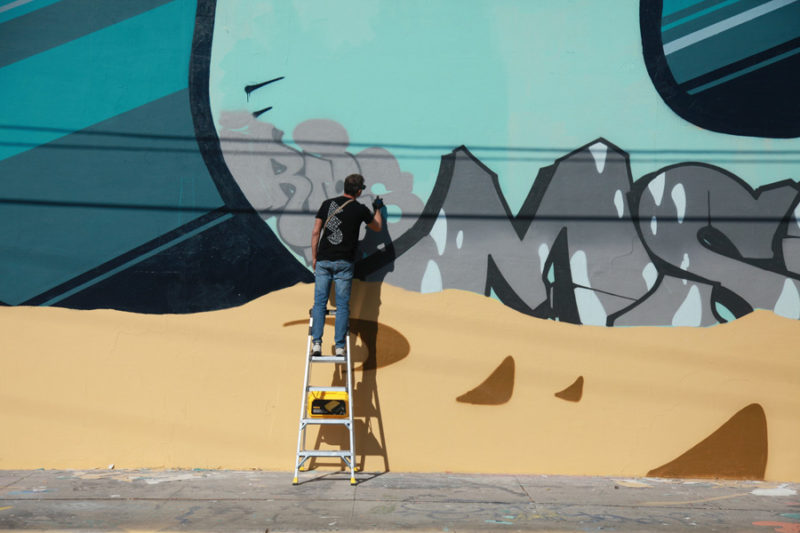 1UP Crew Magnum Opus In Wynwood, Miami | Brooklyn Street Art