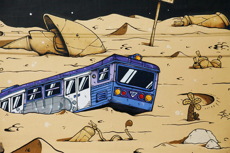 1UP Crew Magnum Opus In Wynwood, Miami | Brooklyn Street Art