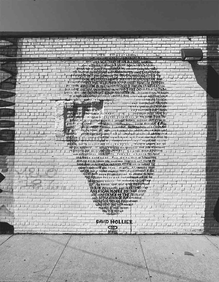 David Hollier Paints Kennedy with His Own Words: Presidents Day ...