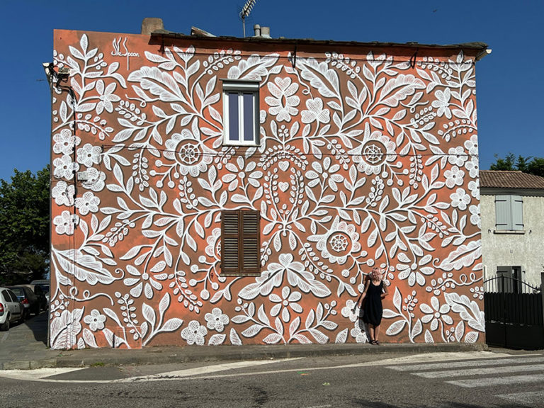 NeSpoon Covers Europe in Lace – 10 Cities this Year | Brooklyn Street Art