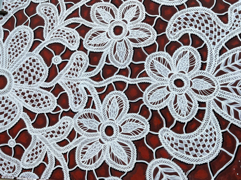 NeSpoon Covers Europe in Lace – 10 Cities this Year | Brooklyn Street Art