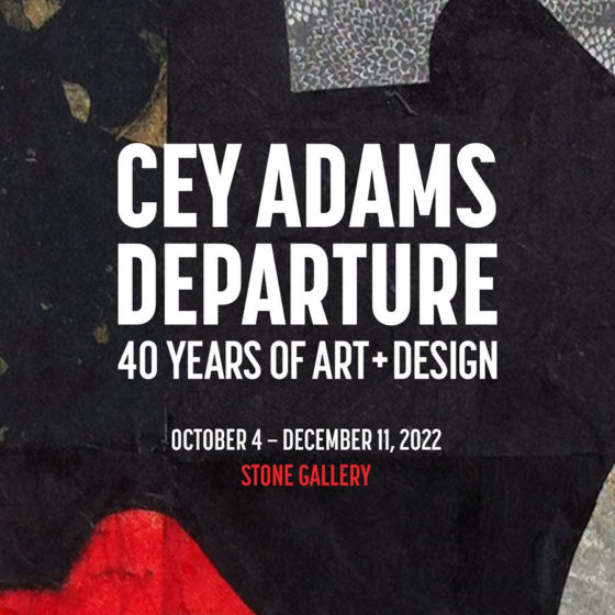 Cey Adams. Departure: 40 Years of Art And Design | Brooklyn Street Art
