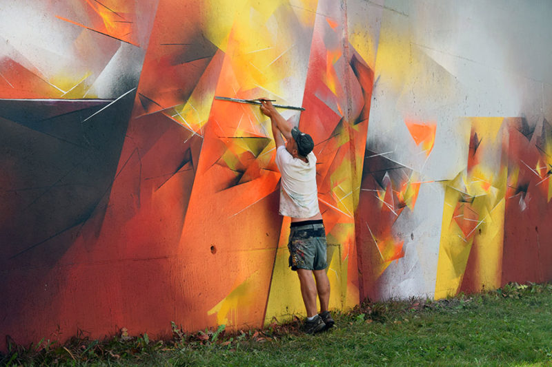 Summer Fires Light the Olsztyn Sky: Pener in Poland | Brooklyn Street Art