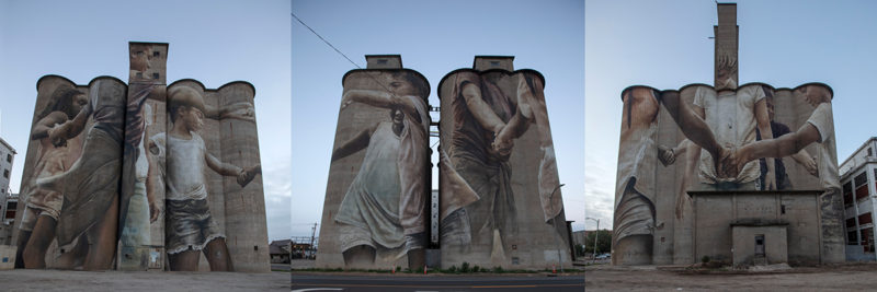Guido Van Helten Soars in Salina, Kansas | Brooklyn Street Art
