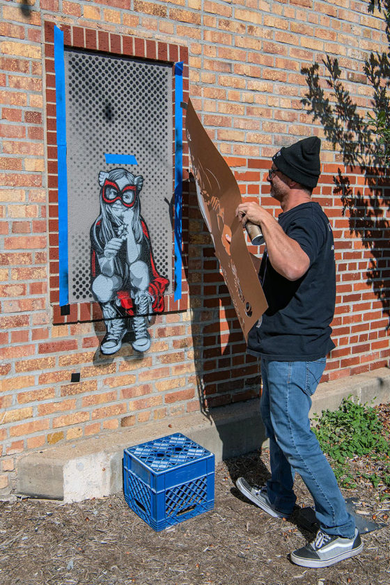 Kansas Flies Into the Mural Scene: Boom! | Brooklyn Street Art