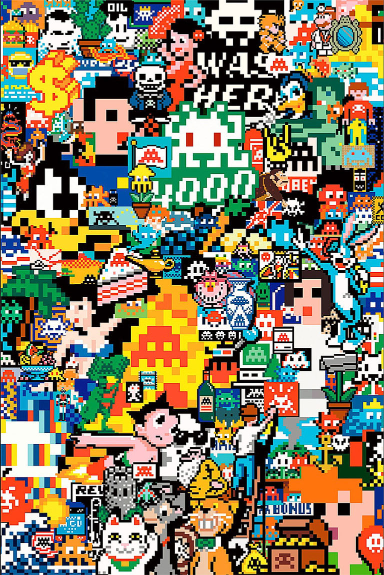 Invader “4000” Opens in Paris with Exhibition and Mosaic Encyclopedia ...