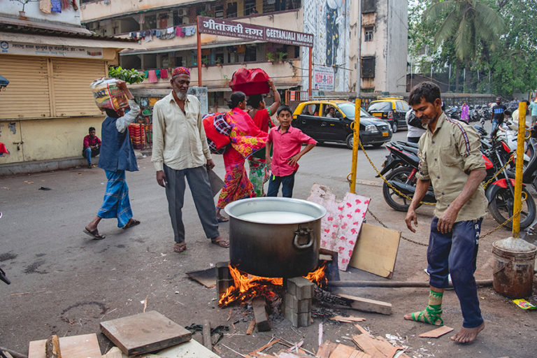 Martha in Mumbai for St+ India, Visits Dharavi Slum | Brooklyn Street Art
