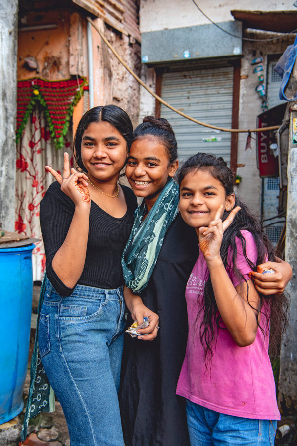 Martha in Mumbai for St+ India, Visits Dharavi Slum | Brooklyn Street Art