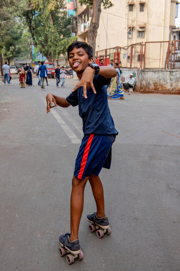 Martha in Mumbai for St+ India, Visits Dharavi Slum | Brooklyn Street Art