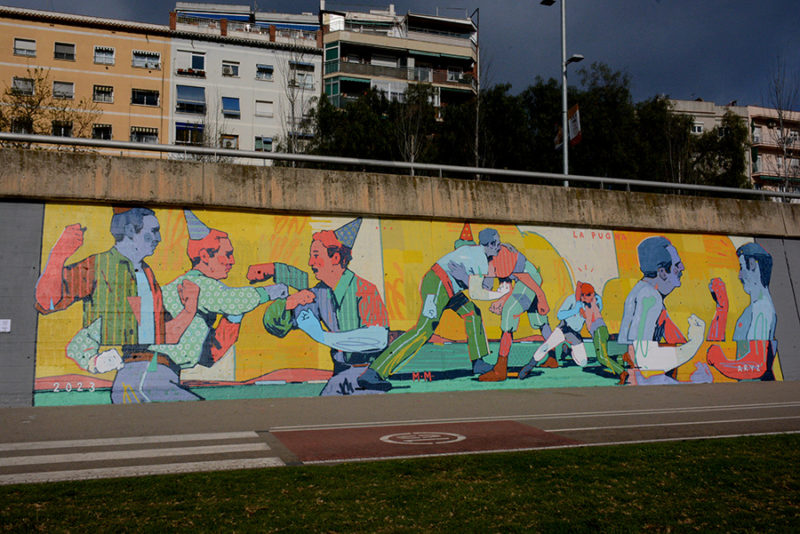 Aryz. La Pugna / Bes-Art The River Museum | Brooklyn Street Art