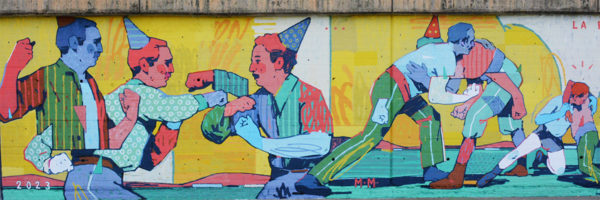 Aryz. La Pugna / Bes-Art The River Museum | Brooklyn Street Art