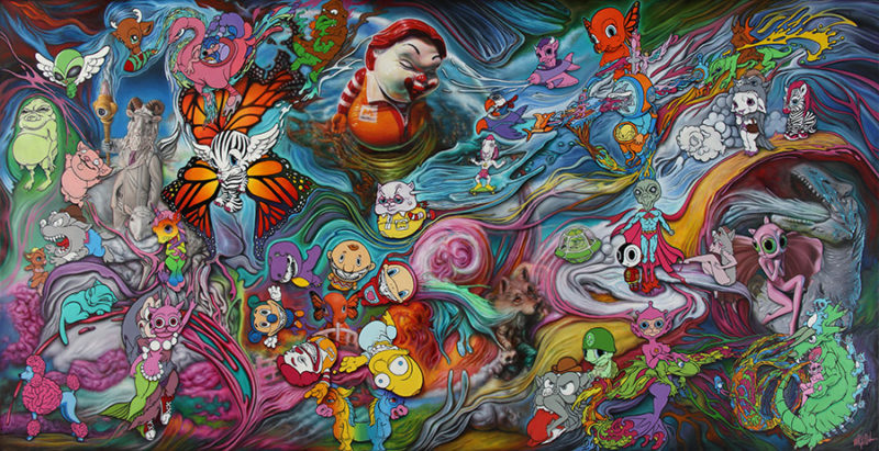 Ron English – “Now You See It” During Spring Art Fair Blitz | Brooklyn ...