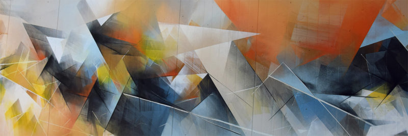 Pener : “Fire And Ice” by the Danube in Vienna | Brooklyn Street Art