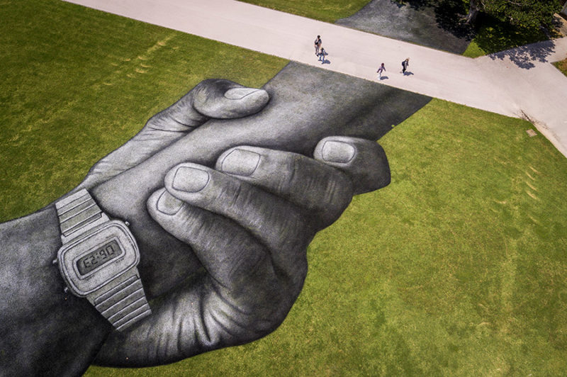 Saype | Brooklyn Street Art