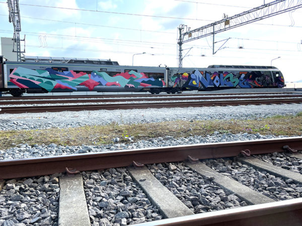 Nice Surprise! Stavanger, Norway – Sofles & Friends Paint a Train for New Festival | Brooklyn ...