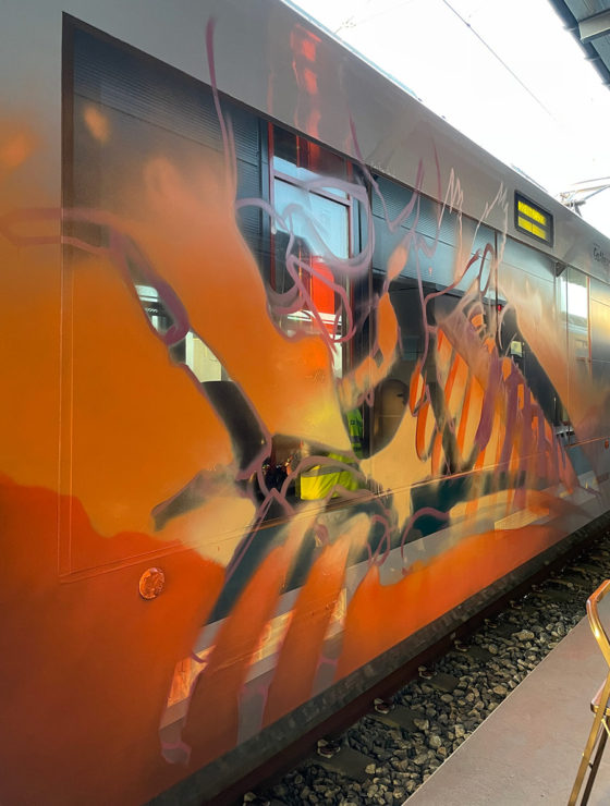 Nice Surprise! Stavanger, Norway – Sofles & Friends Paint a Train for New Festival | Brooklyn ...