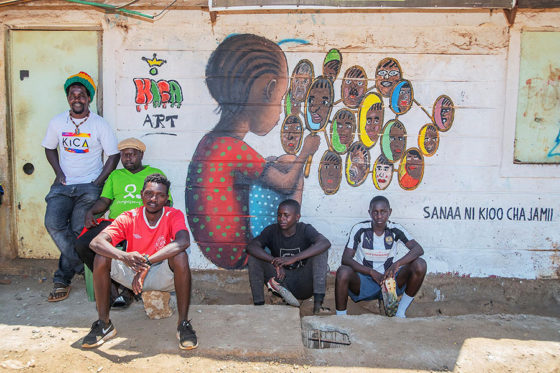 Martha Cooper and Seth in Kibera. Kenya: Part 2 / “We Are One ...