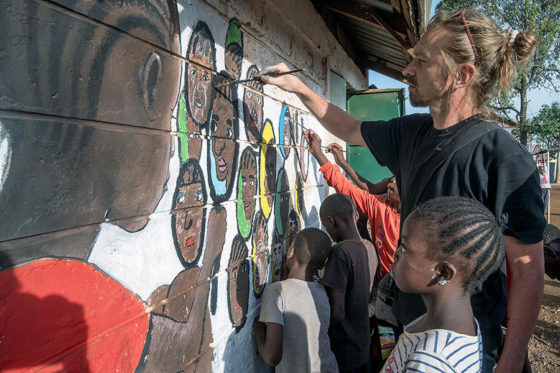 Martha Cooper and Seth in Kibera. Kenya: Part 2 / “We Are One ...