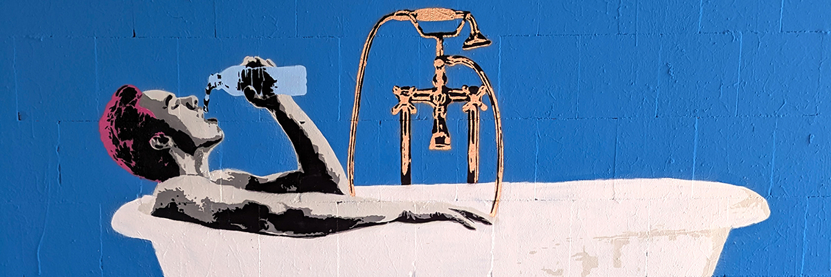 Lapiz: “Water Is A Human Right” | Brooklyn Street Art